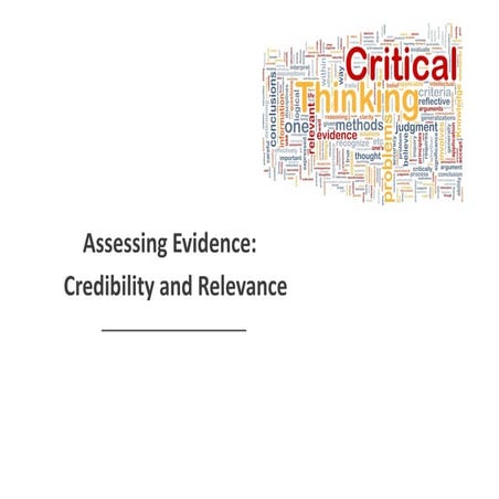 2. assessing evidence | PDF