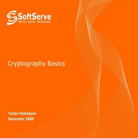 Security Training: #2 Cryptography Basics | PPT