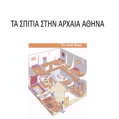 Η κατοικία στην κλασική Αθήνα - Μιχάλης Τσορμπατζόγλου | PPTX