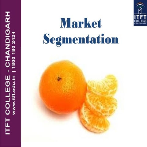 Market Segmentation | PPT
