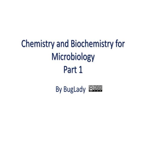 Chemistry Review for Microbiology Students | PPT