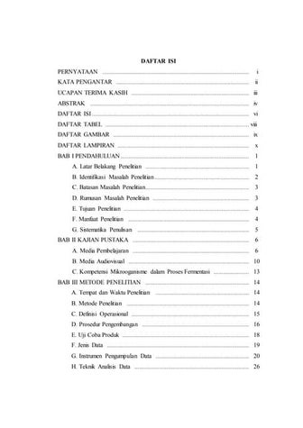 Daftar isi | PDF