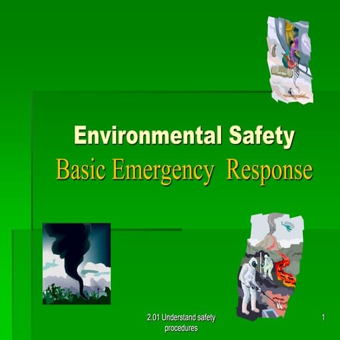 2.01 basic emergency response | PPT