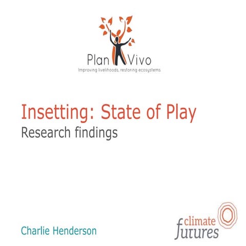Charlie Henderson Insetting State of Play | PPT