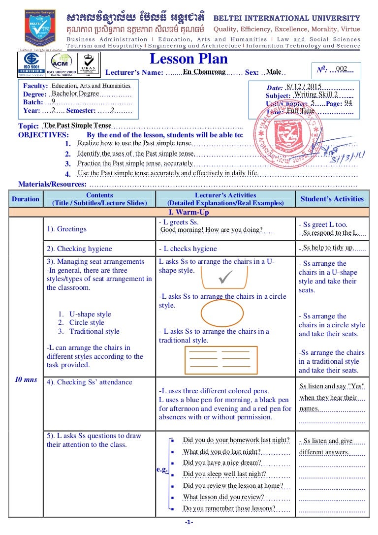 2 Unit 5 past Simple Tense 2-unit-5-past-simple-tense