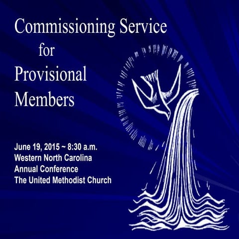Commissioning Service | PPTX