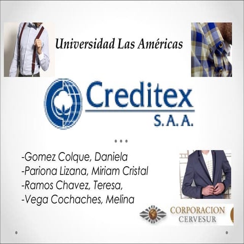 2.creditex s.a.a. conclusion | PPT