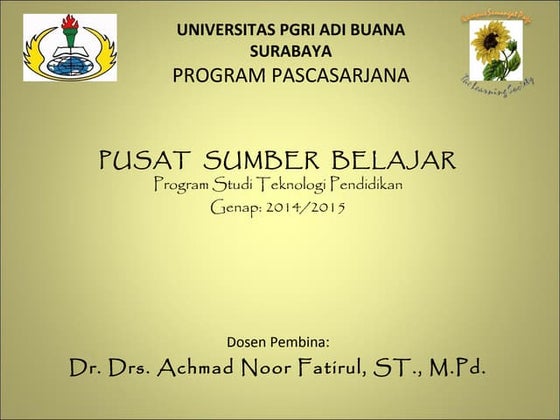 Bahan dan sumber pengajaran | PPT