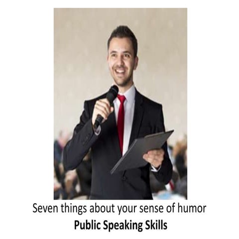 Famous quotes about humor - public speaking skills - Manu Melwin Joy | PPTX