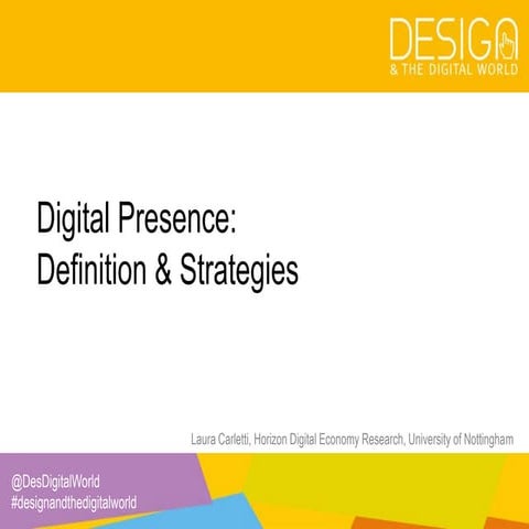 2. Digital Presence: Definition & Strategies | PPT