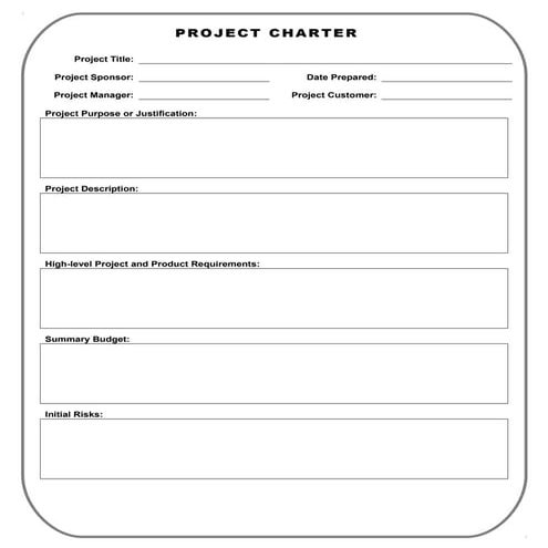 2.2 project charter | PDF