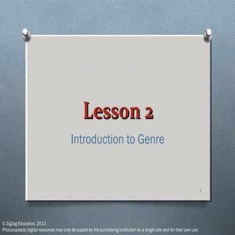 genre | PPT