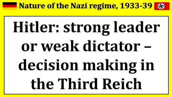 Adolf hitler leadership style | PPTX