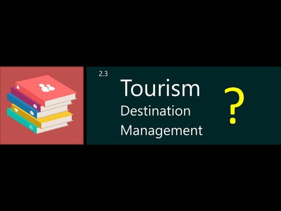 Destination Management Organization Activites | PPT