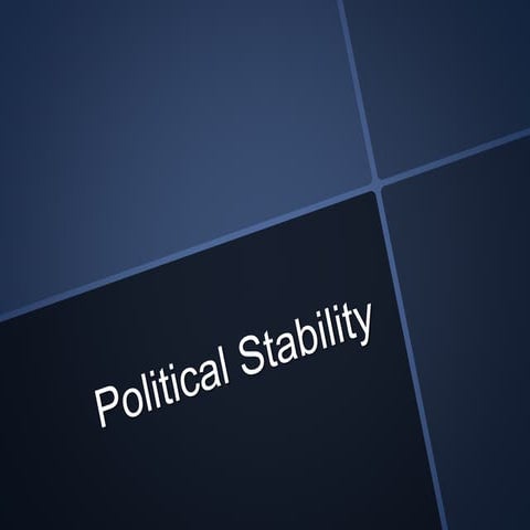 2. Political Stability | PPTX