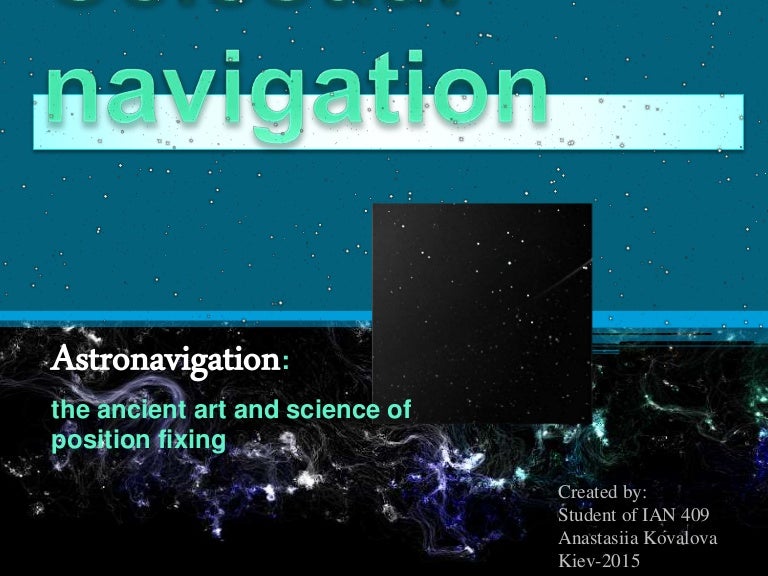 Celestial navigation