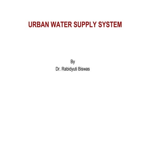 2.water supply | PPT
