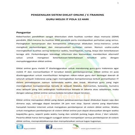 P2 komponen e learning | PDF