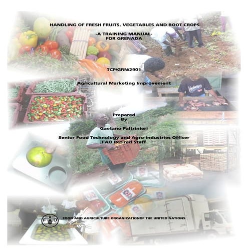 2. Handling of fresh fruits, vegetables and root crops | PDF