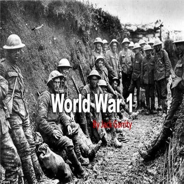 World War 1 | PPT