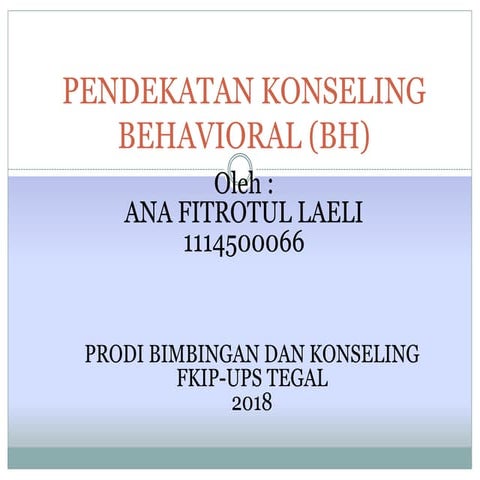 behavior hans | PPTX