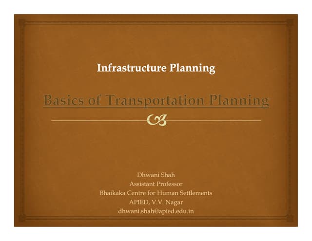 Level of Service(LOS) of a road with Calculation Method | PDF