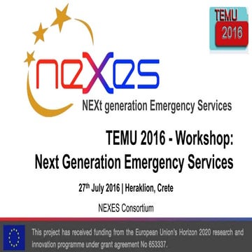 2.4 Nexes TEMU Workshop 2016 | PPT