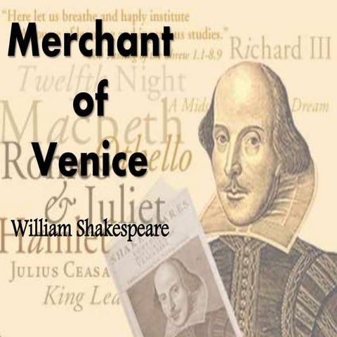 2. shakespearean Plays-Merchant of Venice | PPTX