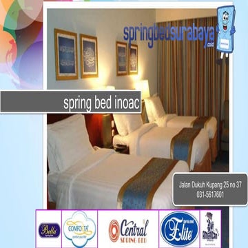 spring bed inoac | PPTX