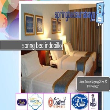 spring bed indopillo | PPTX