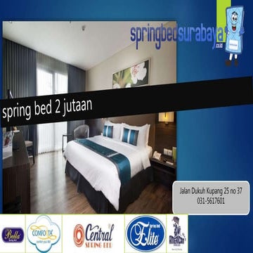 spring bed hotel bintang 5 | PPTX