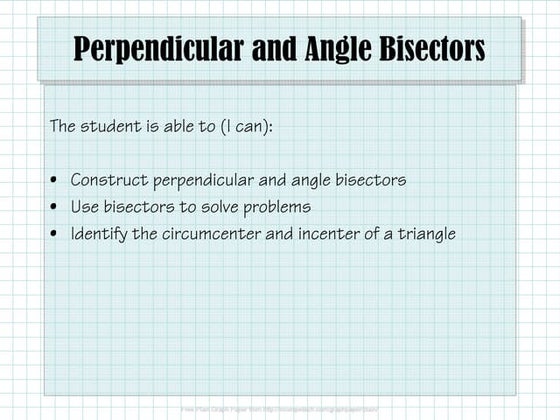 Applying Triangle Congruence to Construct Perpendicular Lines and.pptx ...