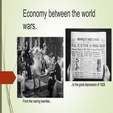 2. Economy between the world wars | PPTX