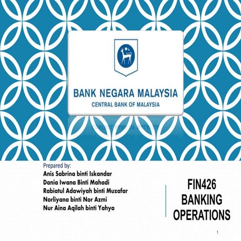 Bank Negara Malaysia | PPTX