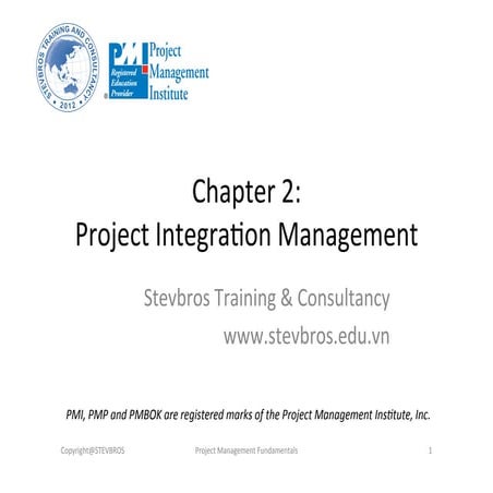 Project Integration Management | PDF