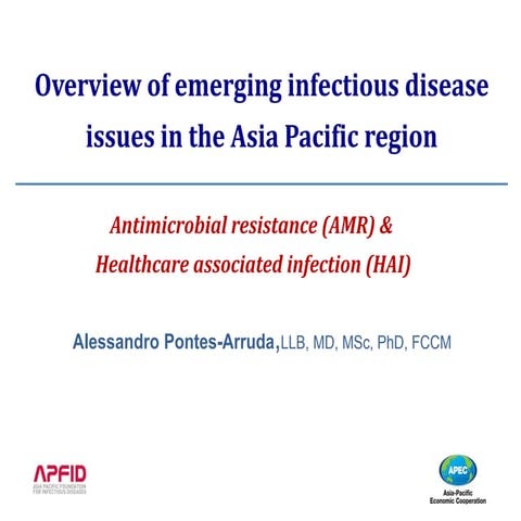 2.3 overview of emerging infectious disease issues in the asia pacific ...