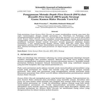 Jurnal Journal - Penggunaan Metode Depth First Search (DFS) dan Breadth ...
