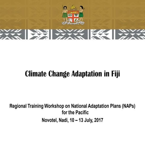 Climate change adaptation in Fiji | PDF