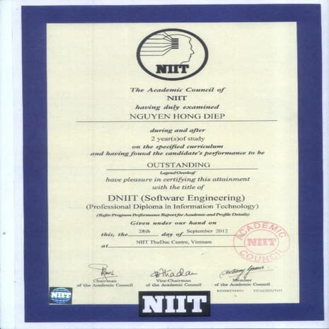 Professional Diploma in Information Technology | PDF