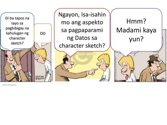 Character Sketch -FILIPINO 12 | PDF