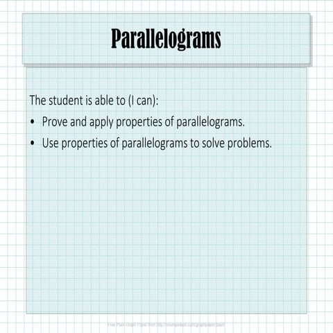 PROPERTIES OF PARALLELOGRAM .pptx
