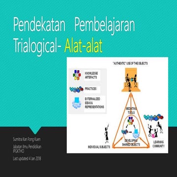 2.3 trialogical learning-alat-bm2018jan4 - copy | PPTX