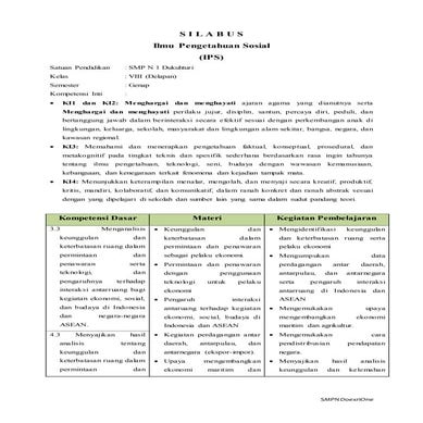2. silabus sem 2 | PDF