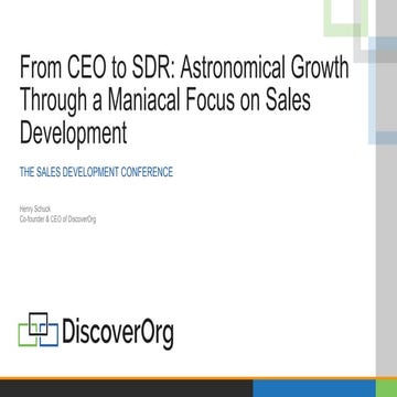 2024 Slides: Sales Productivity: A Deep Dive into Daily Success | PDF