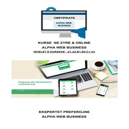 2. Programi Alpha Web Business a1,a2,b1,b2,c1,c2 | PDF