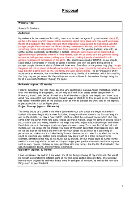 FMP Presentation PowerPoint | PPTX