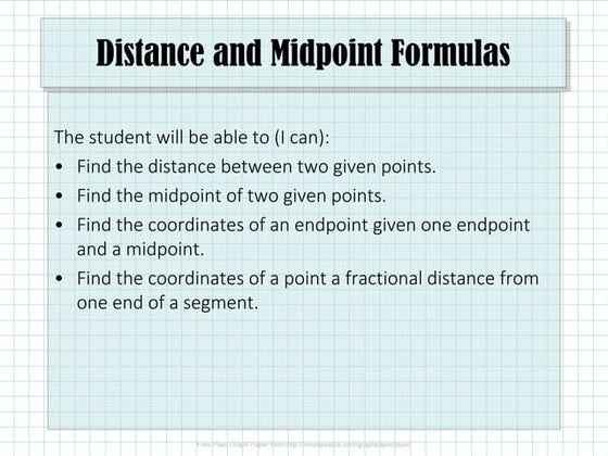 Midpoint Formula Fractions