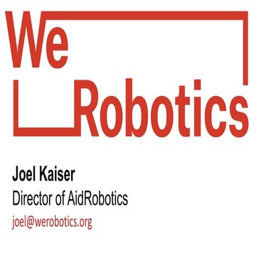 WeRobotics | PDF
