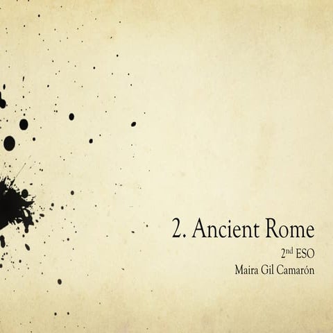 2. Ancient Rome | PPT