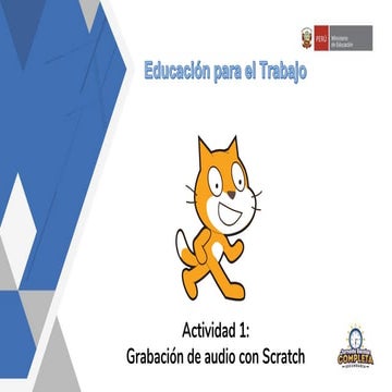 1. descripcion de la interfaz de usuario de scratch | PDF